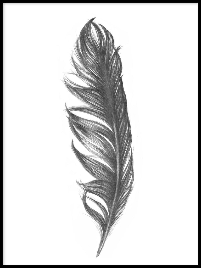 Poster: Light as a feather - köp från Nordic Poster Collective